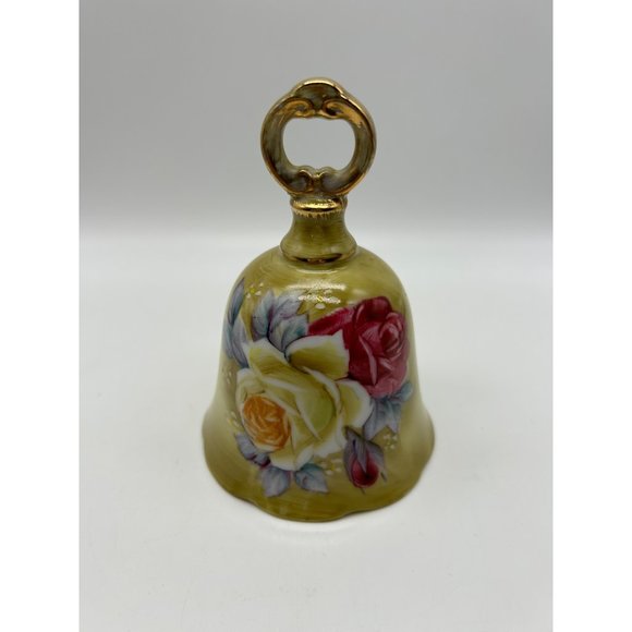 Nippon | Accents | Vintage Nippon Hand Painted Porcelain Bell 4 | Poshmark
